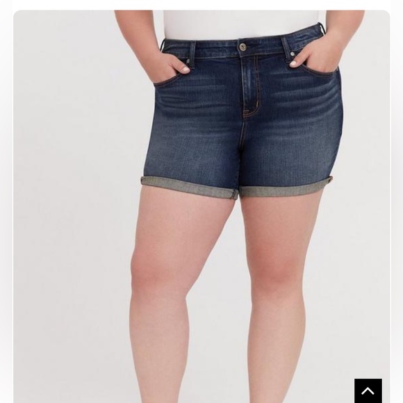 torrid | Shorts | Vintage 5 Inch Stretch High Rise Denim Short Jeans ...